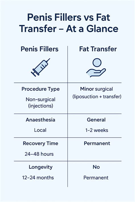Penis Fillers Vs Fat Transfer Which Lasts Longer Moorgate Andrology