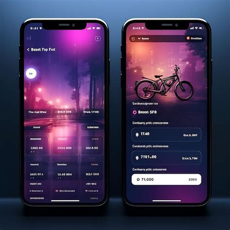 Premium Ai Image Mobile App Layout Design Of Tech Gadget Delivery With Futuristic And High