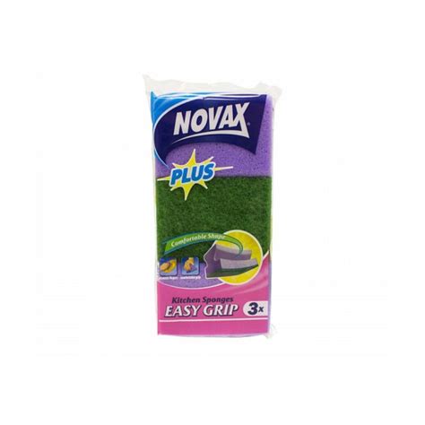 სამზარეულოს ღრუბელი პროფილირებული Novax 3ც