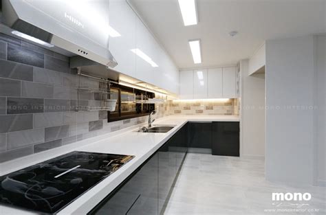 Monointerior Mono 포트폴리오 공간별 모던한 주방인테리어 신공덕동 신공덕래미안 1차 43평 아파트리모델링