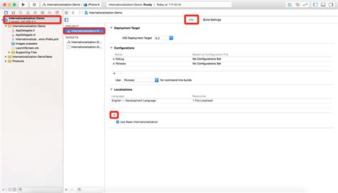 Xcode Ios之应用程序标题本地化 Csdn博客
