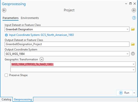 Projecting Your Data In ArcGIS Pro Map And Data Library