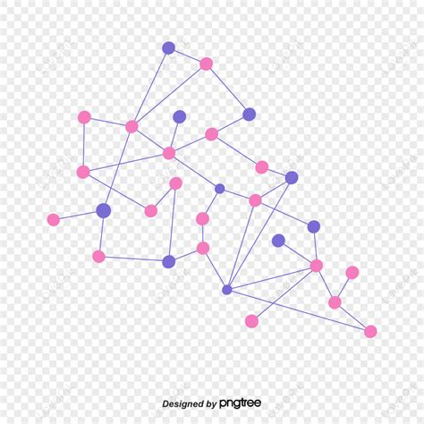 Pink Purple Node Patterntechnical Patternnetwork Nodesense Of