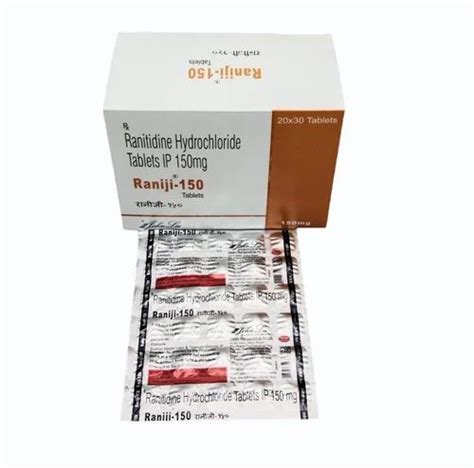Raniji Ranitidine Hydrochloride Tablets At Rs 75 Stripe In Nagpur Id 2854479752091