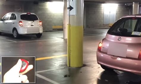 Bizarre Moment A Woman S Keyless Entry Remote Unlocks TWO Vehicles At The Same Time Daily Mail