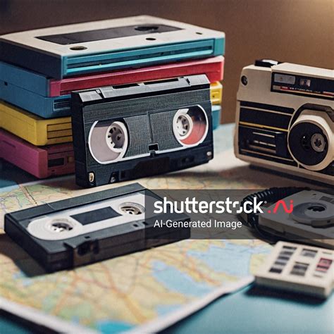 Nostalgic Technology Vhs Tapes Floppy Disks Ai Generated Image 2527006497 Shutterstock