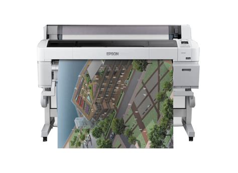 Plotter Epson Para Aplicaciones Cad Surecolor Sc T7000 Ref C11cc17001a0 Impresora De Gran