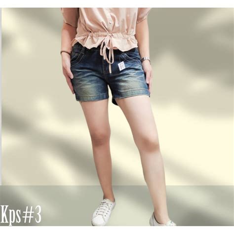 Kyu Code Kps 3 Denim Shorts Waist 27 Shopee Philippines