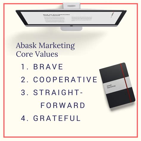 Are Your Core Values At The Core Of Your Business Abask Marketing Copywriting Content