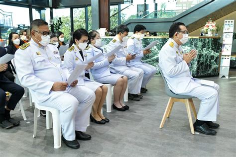 สสน จัดพิธีถวายพระพรชัยมงคลสมเด็จพระเจ้าลูกเธอ เจ้าฟ้าพัชรกิติยาภาฯ สถาบันสารสนเทศทรัพยากรน้ำ