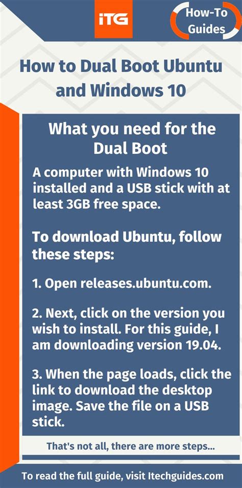 How To Dual Boot Ubuntu And Windows 10
