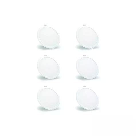Buy Syska SSK RDL R W K Watt Round LED Slim Recessed Panel Lights Pack Of Cool Day