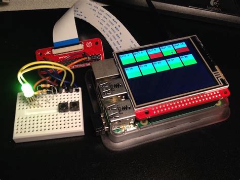 GPIOs Steuern Mit Raspberry Pi Und Touch Display Raspberry Pi Computer Arduino Projekte