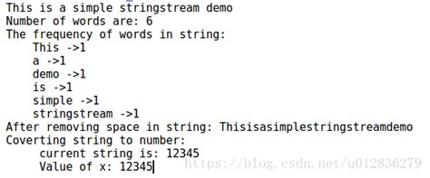 C中的stringstream的使用例子stringstream 字符数 Csdn博客