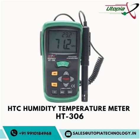 HTC Humidity Temperature Meter HT 306 At 5000 Piece Digital Thermometer In New Delhi ID