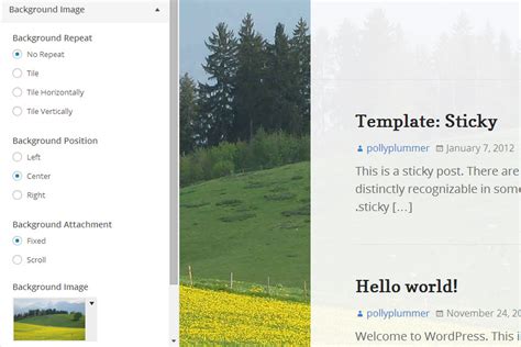 How To Set Default Css Background Properties In Wordpress Themes Wp Tavern