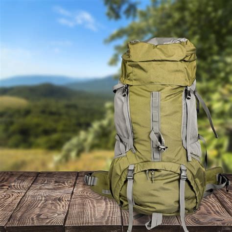 Premium Photo Tourist Backpack Isolated On Background