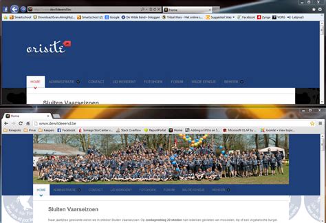 Layout Internet Explorer Different Joomlart