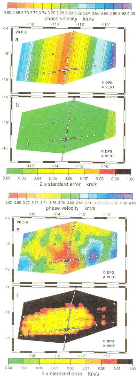Table I From Array Analysis Of Two Dimensional Variations In Surface
