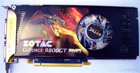 Zotac Geforce 9800 Gt 512mb 256 Bit Gddr3 Video Card Amp Edition Technogog