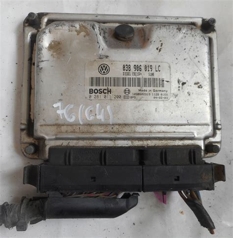 Vw Polo Iv 9n 1 9 Tdi Komputer 038906019lc Za 59 00pln Z Małomice Allegro 14557523029