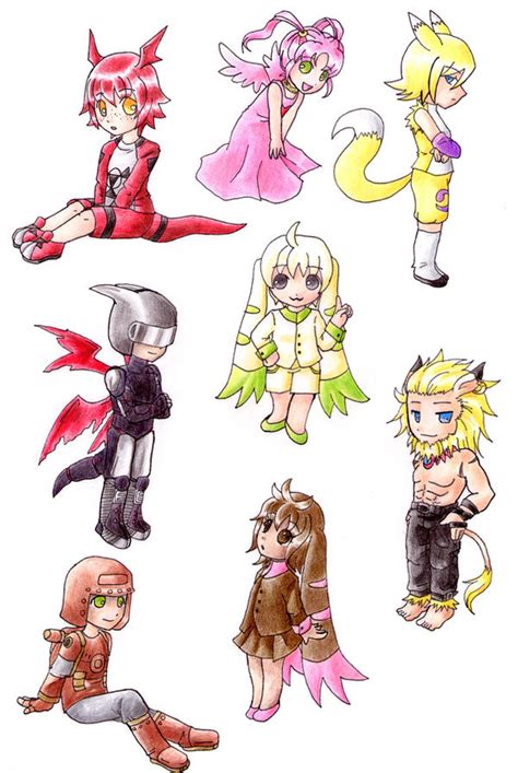 Digimon Tamers By Nya Nannu On Deviantart