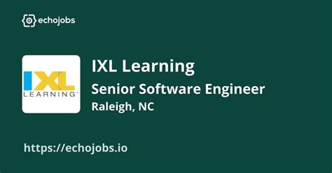 Ixl Learning Is Hiring Senior Software Engineer Raleigh Nc Java Rcodingjobs