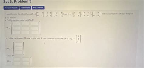 solved set 6 problem 3 previous problem problem list next