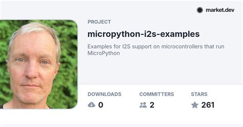 Micropython I2s Examples Ecosystem Directory Marketdev