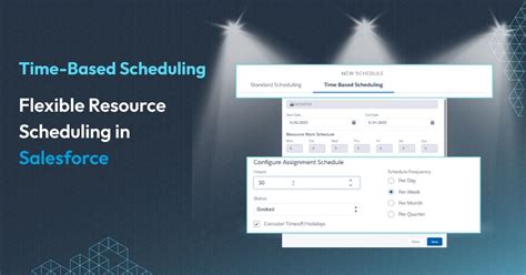 Flexible Resource Scheduling In Salesforce