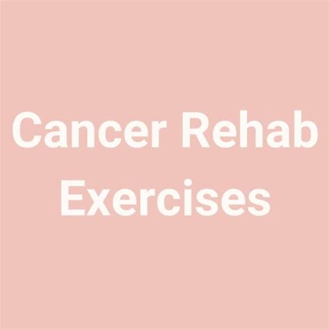 Cancer Rehab Pt Oncology Lymphedema Specialist Cancerrehabpt Profile Pinterest