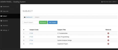 Online Grading And Viewing System Php Mysql Source Codes I Want