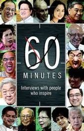 60 Minutes Interviews With People Who Inspire By Manila Bulletin
