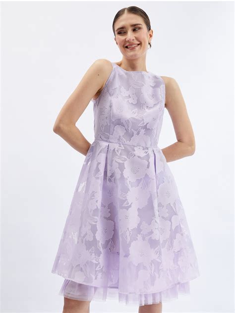 Светлолилава дамска рокля с декоративен детайл Orsay Bg Официален електронен