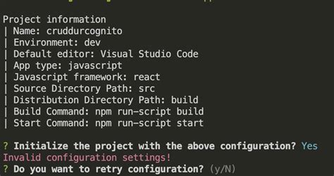Dx Issue Invalid Configuration Settings When Using Amplify Headless