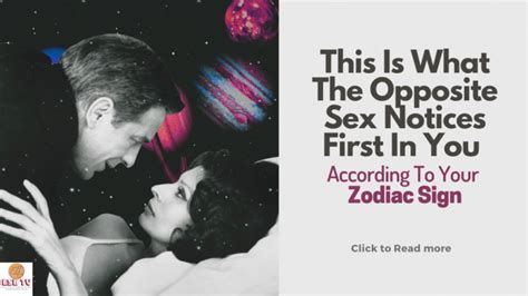 This Is What The Opposite Sex Notices First In You According To Your