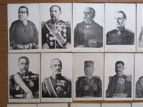 Yahoo オークション 戦前 絵葉書 肖像写真画 36枚 世界十大偉人