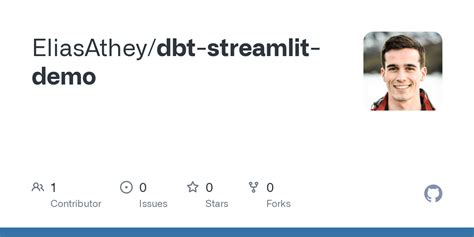 github eliasathey dbt streamlit demo