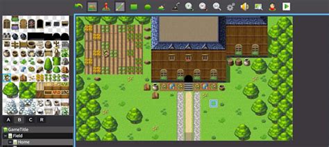 develop 2d multiplayer game rpg game maker mz mv plugin fix tilesets