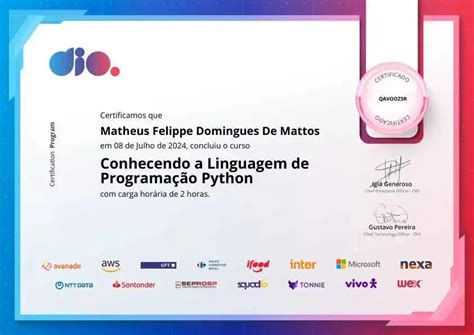 Matheus Domingues No Linkedin Conhecendo A Linguagem De Programação Python