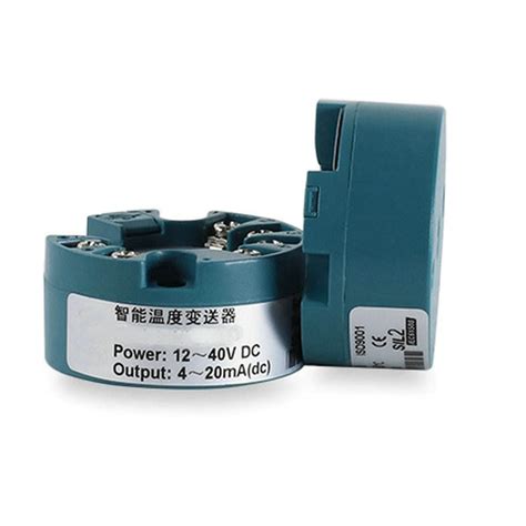 Remote Rtd Head Mount Temperature Transmitter Isolated Hart Intelligent Programmable