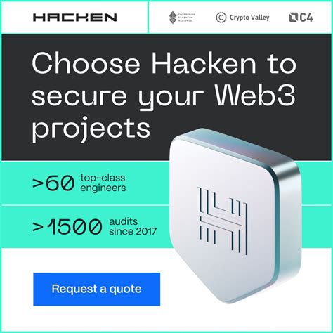 Hacken Blockchain Security Auditor On Linkedin Blockchain Security Services Company Web3