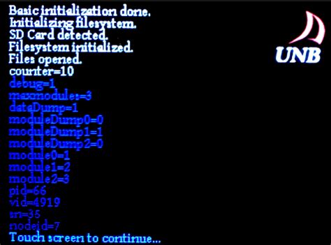 1 Debug Messages Displayed During Startup Download Scientific Diagram