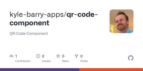 Github Kyle Barry Apps Qr Code Component Qr Code Component