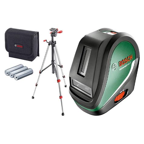 Bosch Universal Level 3 Artı Çizgi Lazer Hizalama + Tripod 10 Mt ...