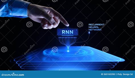 Recurrent Neural Network Concept Flat Vector Illustration