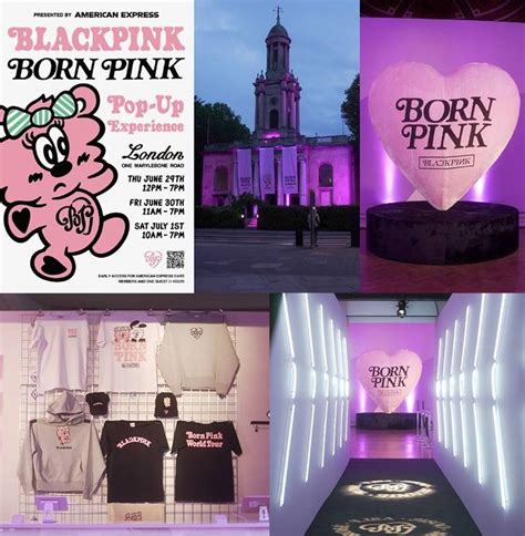 패션엔 블랙핑크 ‘본핑크 캡슐 컬렉션 런던 팝업스토어 드디어 개장