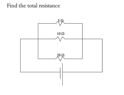 Solved Find The Total Resistance Chegg