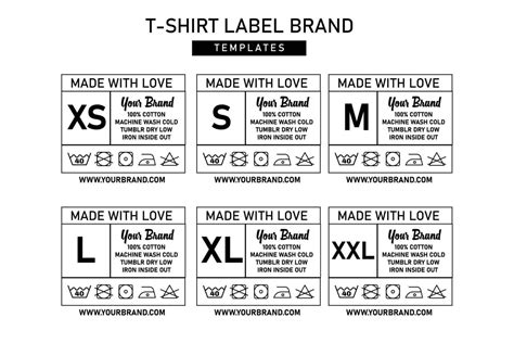 Clothing Labe Templates 21736907 Vector Art At Vecteezy