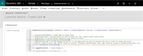 arpit s dynamics 365 blog enable new button in the lookup view of the